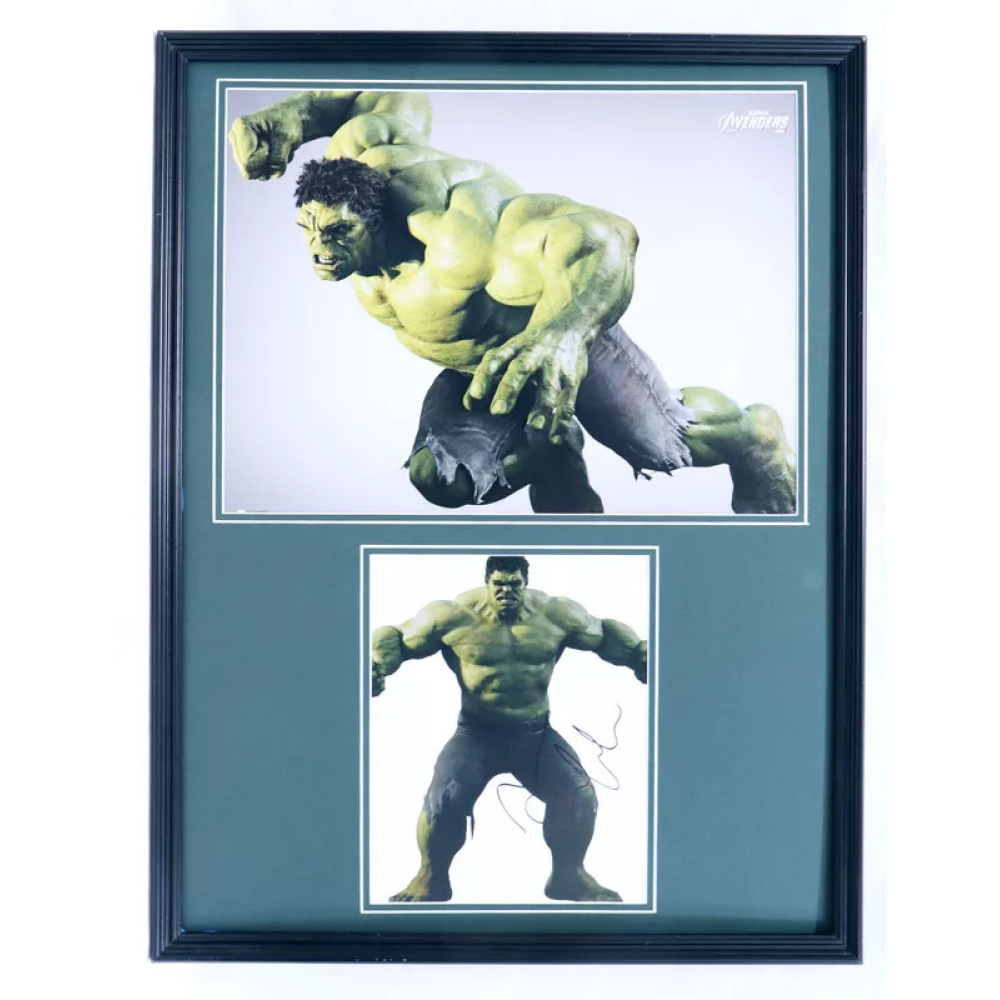 Mark Ruffalo Signed "The Avengers" Custom Framed Photo Display (JSA ...