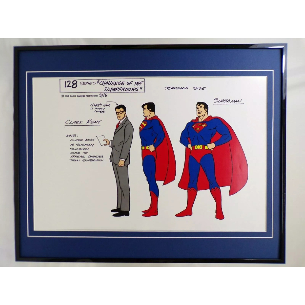 DC Comics "Superman" Custom Framed Photo Display | Pristine Auction