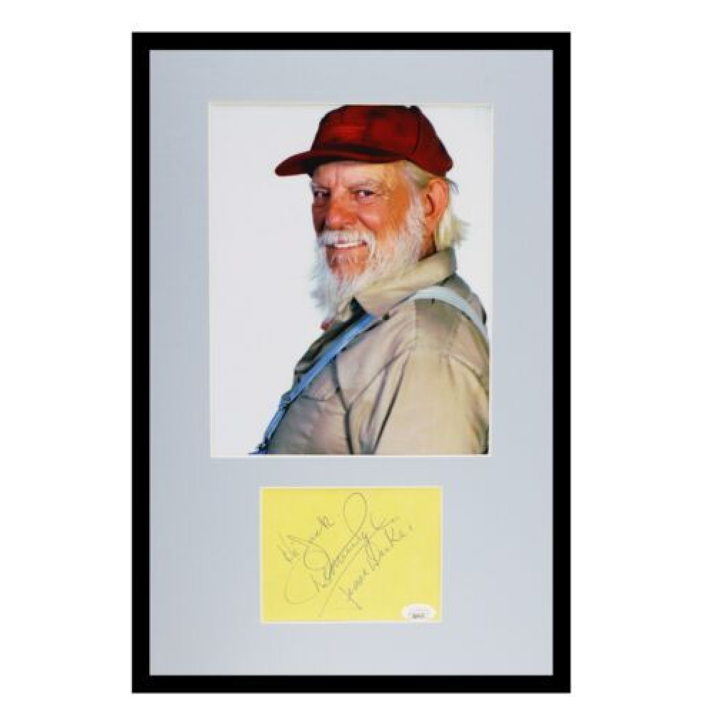 Denver Pyle Signed "The Dukes of Hazzard" Custom Framed Cut Display ...