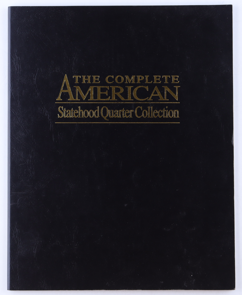 50 States Colorized Quarters Coin Book with (50) Coins | Pristine Auction
