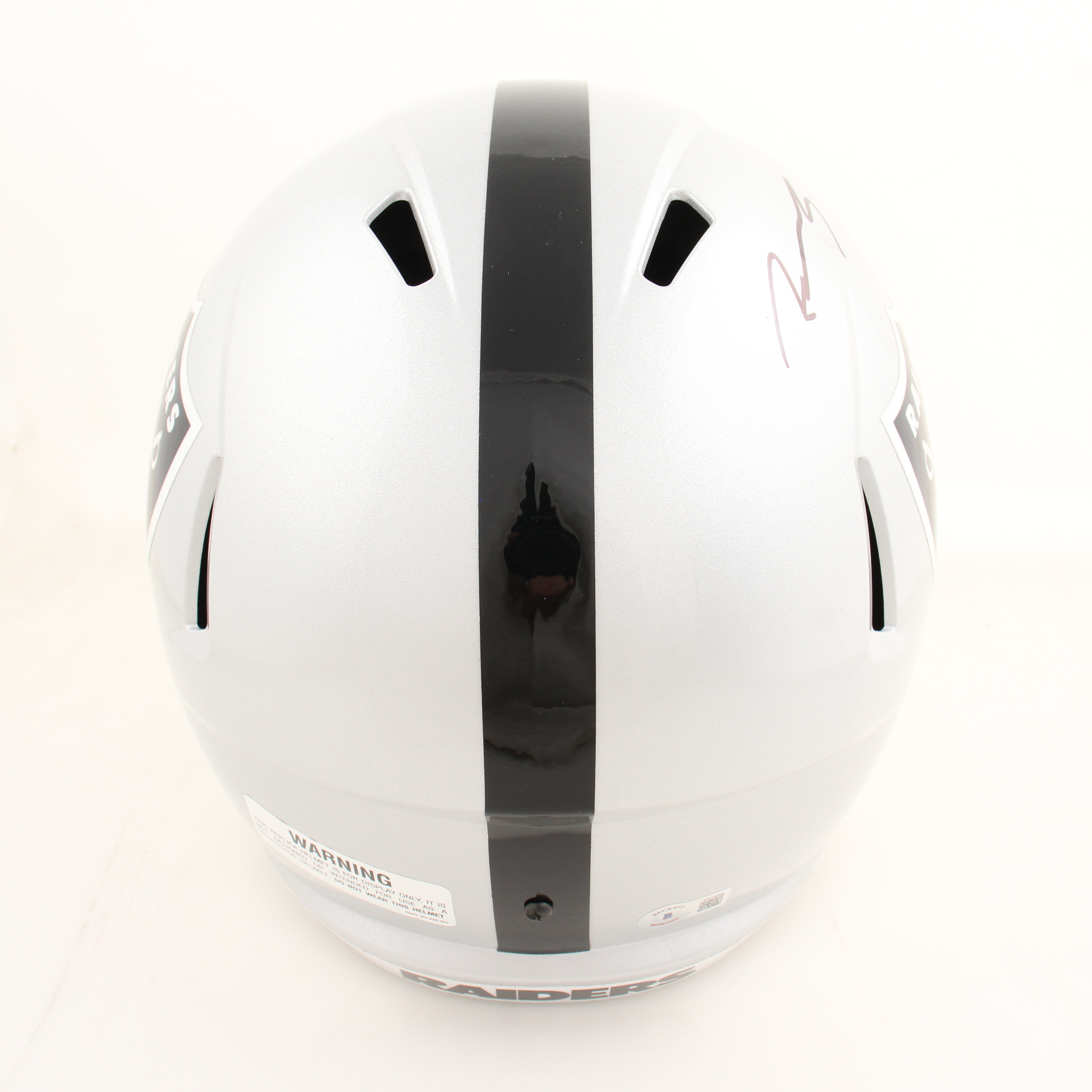 Maxx Crosby Signed Raiders Full-Size Speed Helmet (Beckett) | Pristine ...