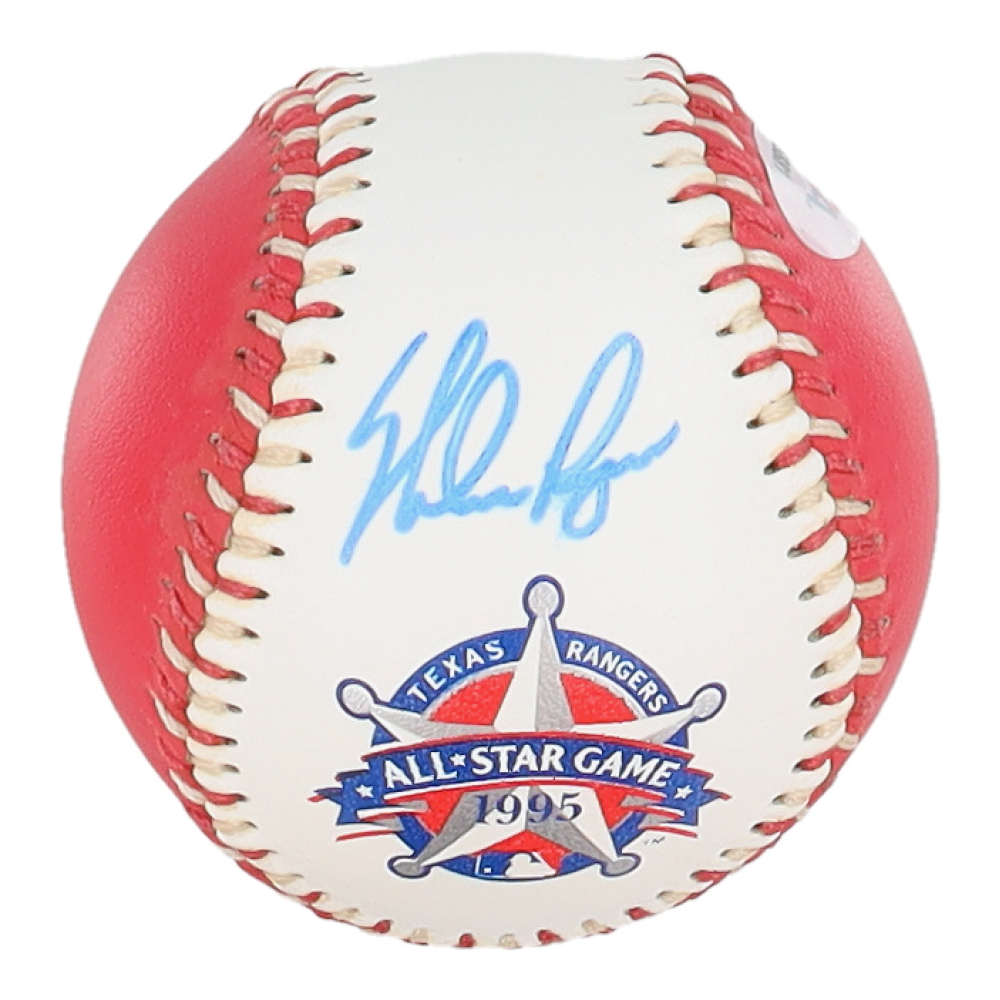 Nolan Ryan Signed Rangers 1995 All-Star Game Logo Baseball (PSA ...
