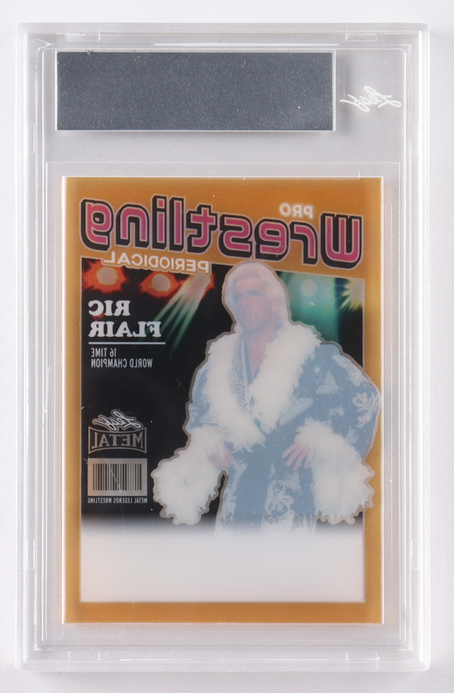 Ric Flair 2024 Leaf Metal Legends Wrestling Pro Wrestling Periodical ...