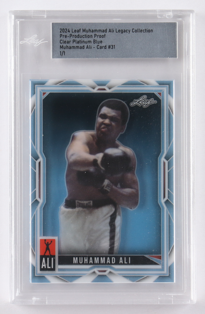 Muhammad Ali 2024 Leaf Muhammad Ali Legacy Collection Pre-Production ...