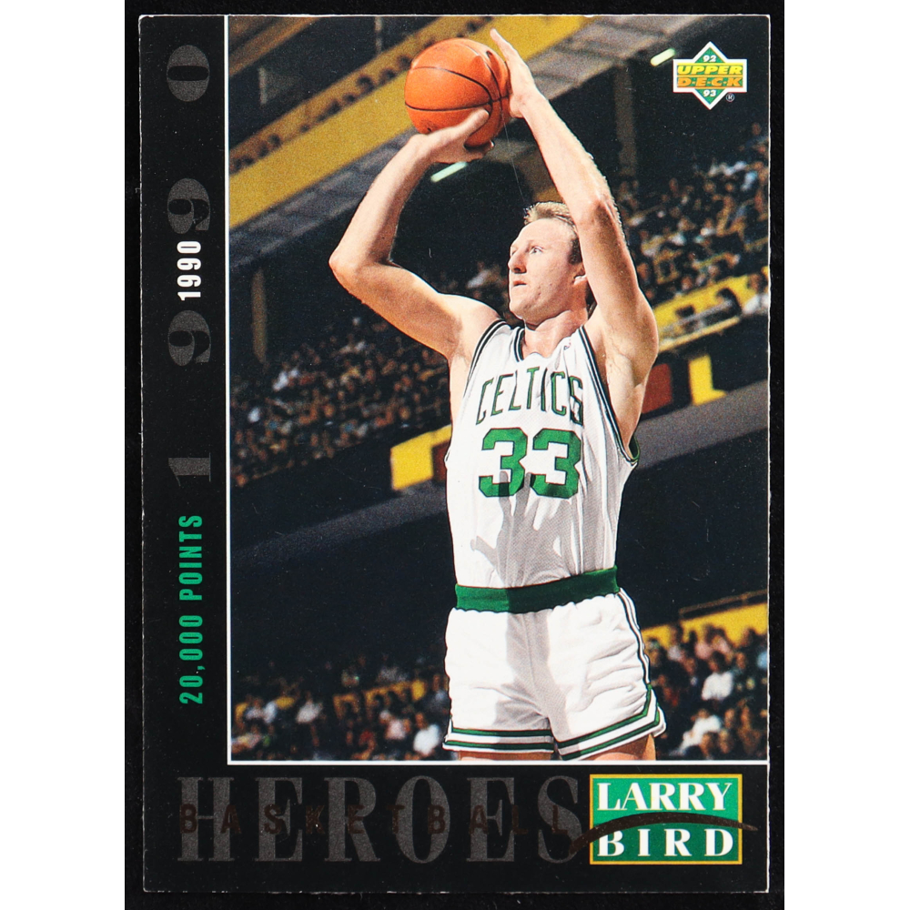 Larry Bird 1992-93 Upper Deck Larry Bird Heroes #25 / 1990 20,000 ...