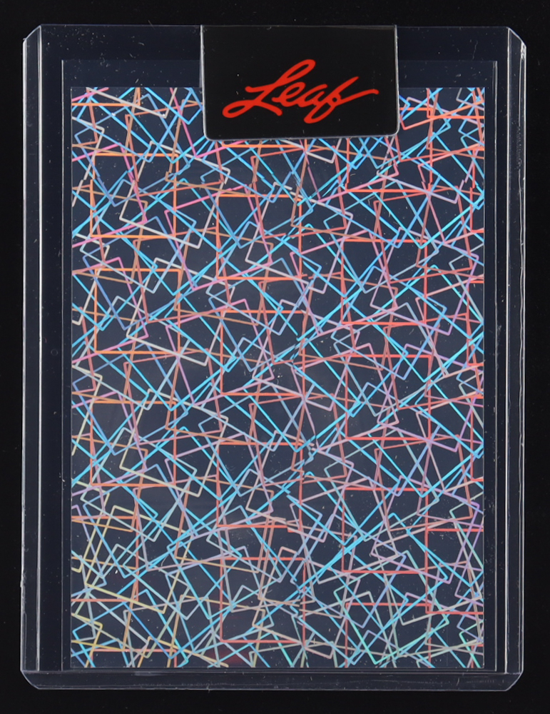 DJ Giddens 2024 Leaf Vivid Futures Pre-Production Proof Laser Gold RC ...