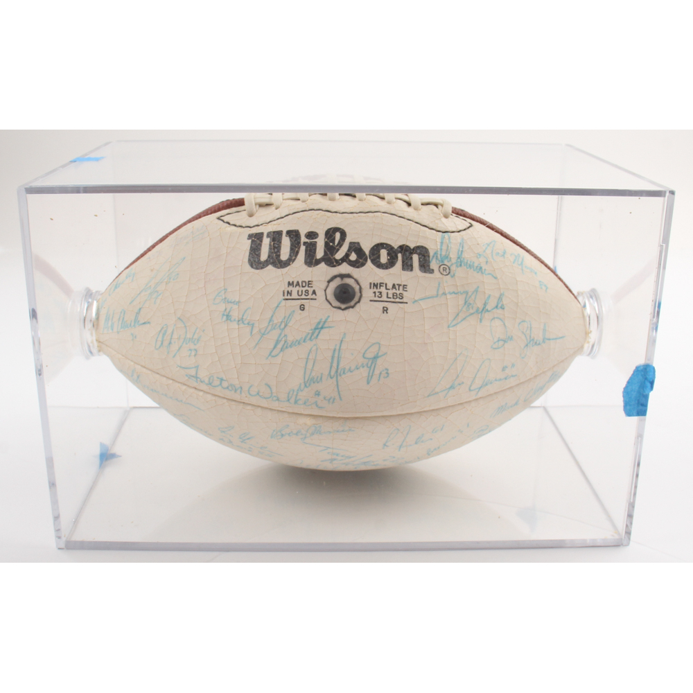 1984 Dolphins NFL Football Team-Signed By (56) with Dan Marino, Don ...