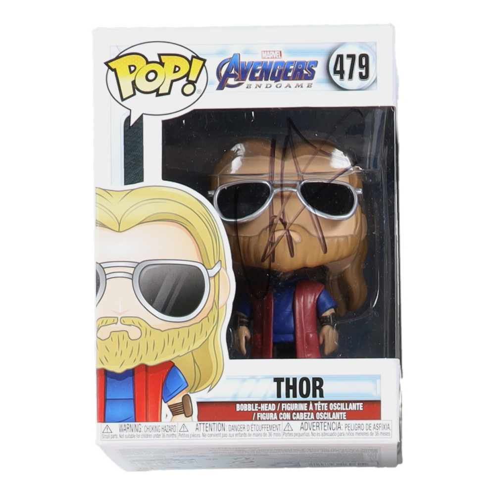 Chris Hemsworth Signed "Avengers: Endgame" #479 Thor Bobble-Head Funko ...
