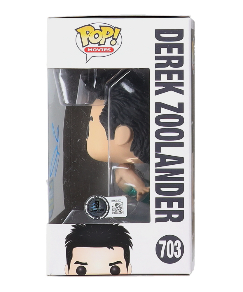 Ben Stiller Signed "Zoolander" Derek Zoolander #703 Funko Pop! Vinyl ...