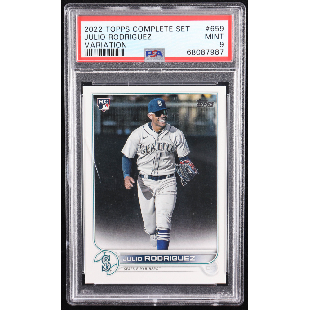 Julio Rodriguez 2022 Topps Base Set Photo Variations #659 Factory RC ...