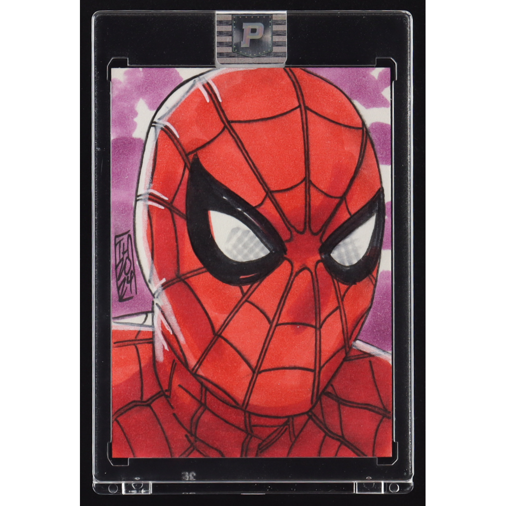 Spider-Man | Marvel | Original Art Sketch Card by Tom Hodges (1/1 ...