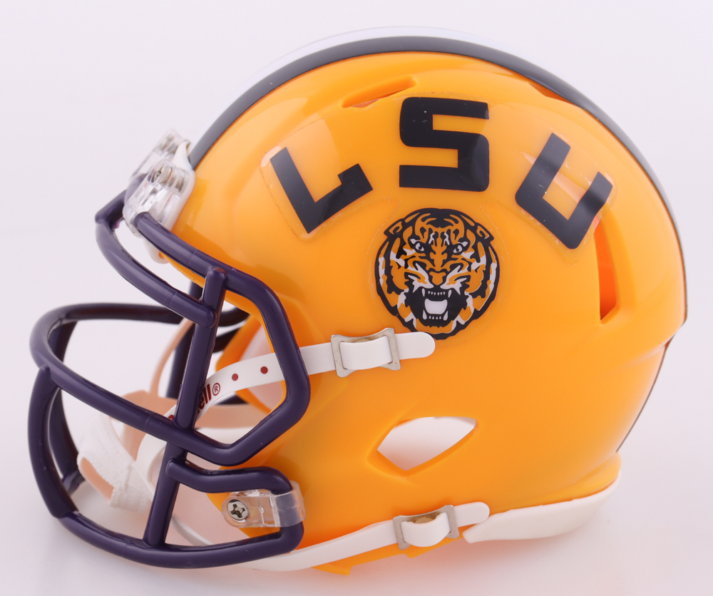 Odell Beckham Jr. Signed LSU Tigers Speed Mini Helmet Inscribed "Geaux ...