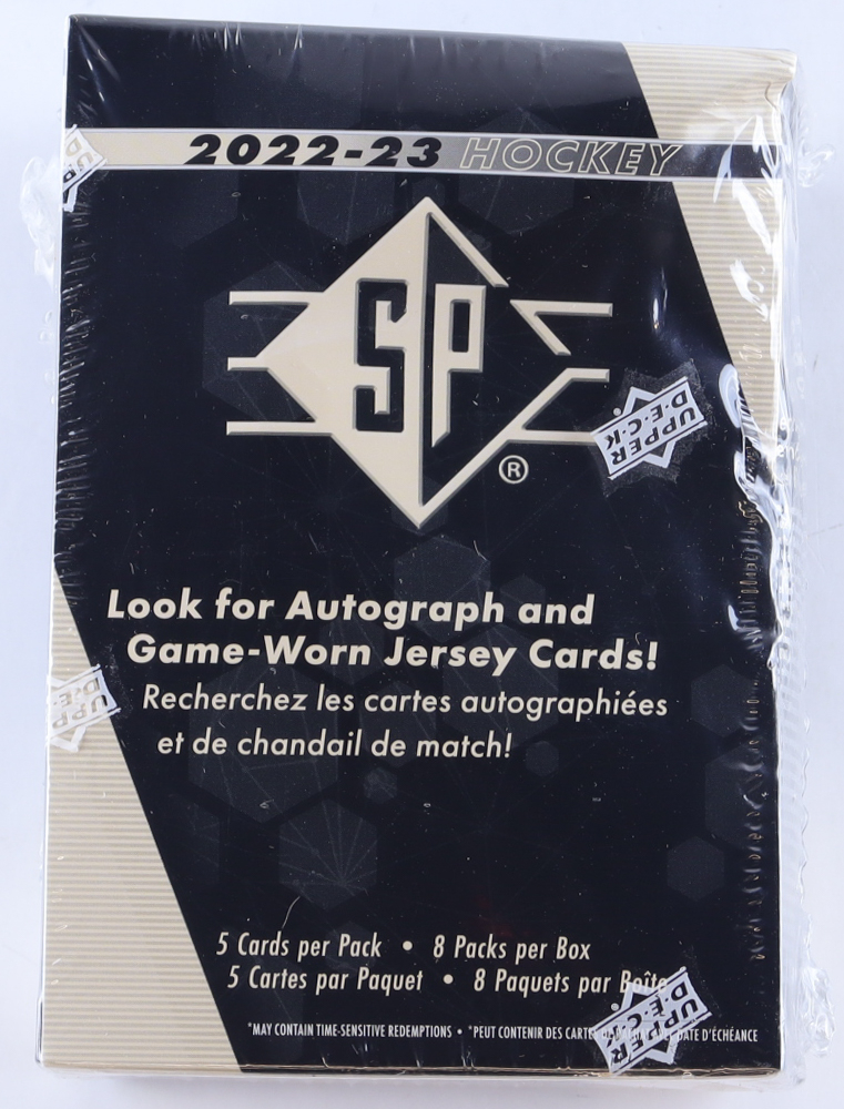 2022-23 Upper Deck SP Hockey Blaster Box with (8) Packs (See ...