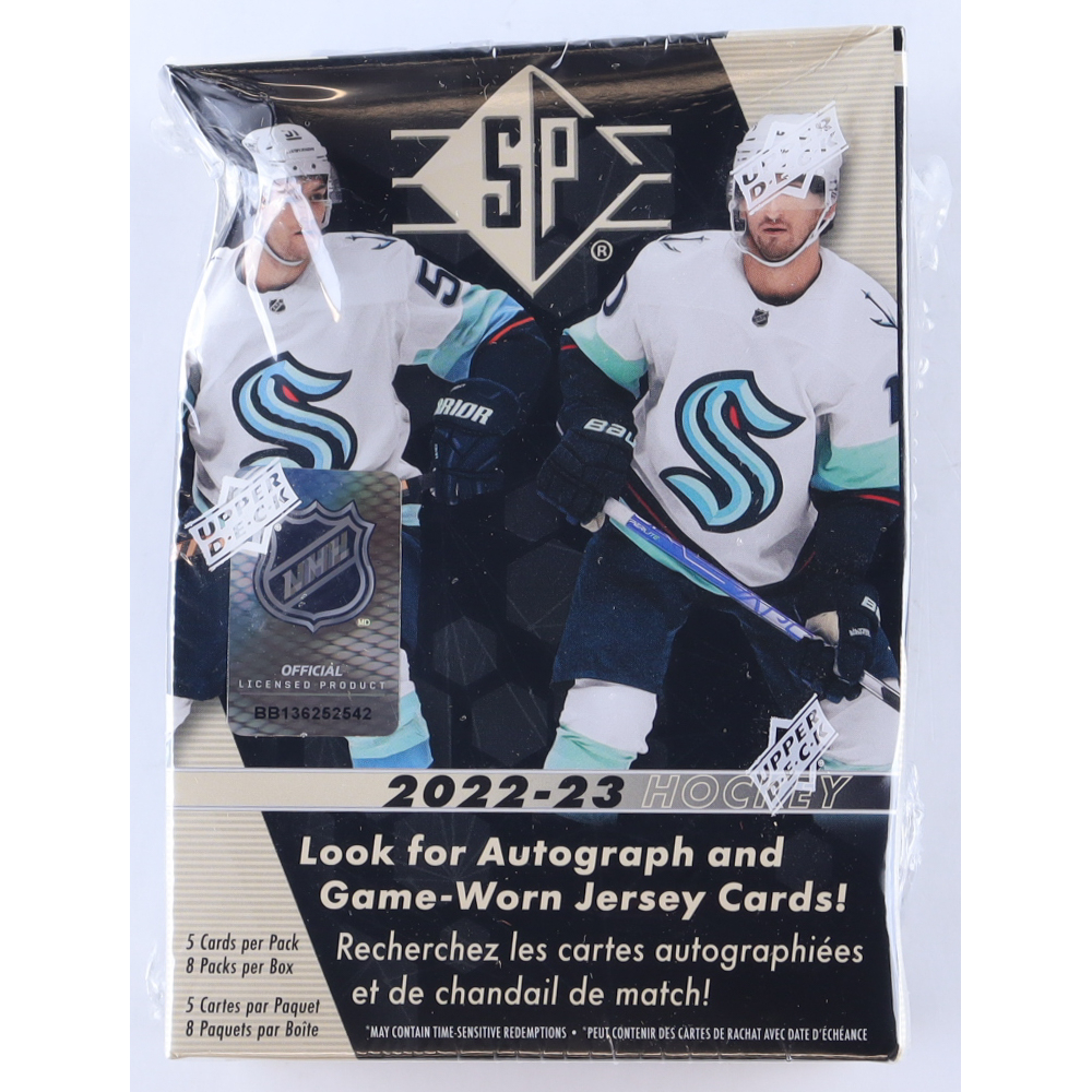 2022-23 Upper Deck SP Hockey Blaster Box with (8) Packs (See ...