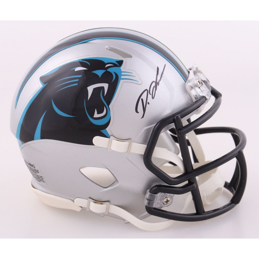 Diontae Johnson Signed Panthers Speed Mini Helmet (JSA) | Pristine Auction