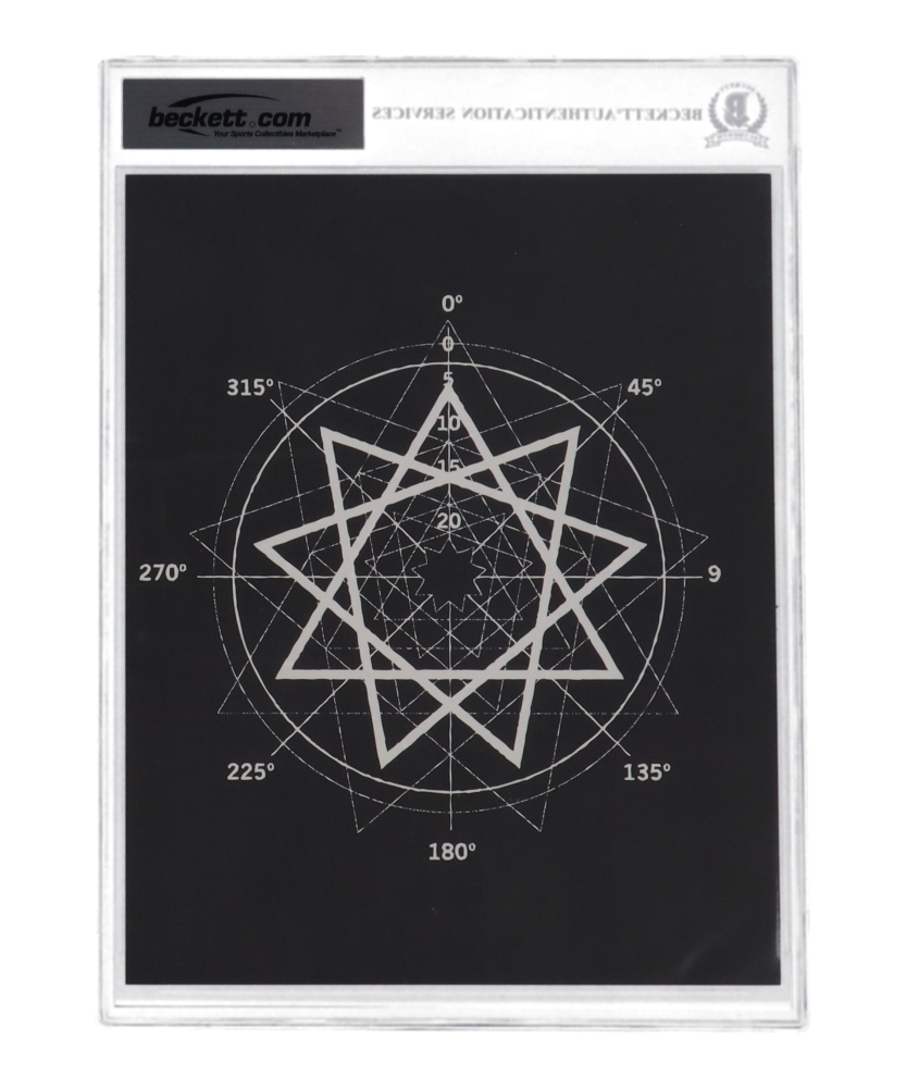 Slipknot 8x10 Photo Band-Signed By (9) with Corey Taylor, Shawn Crahan ...