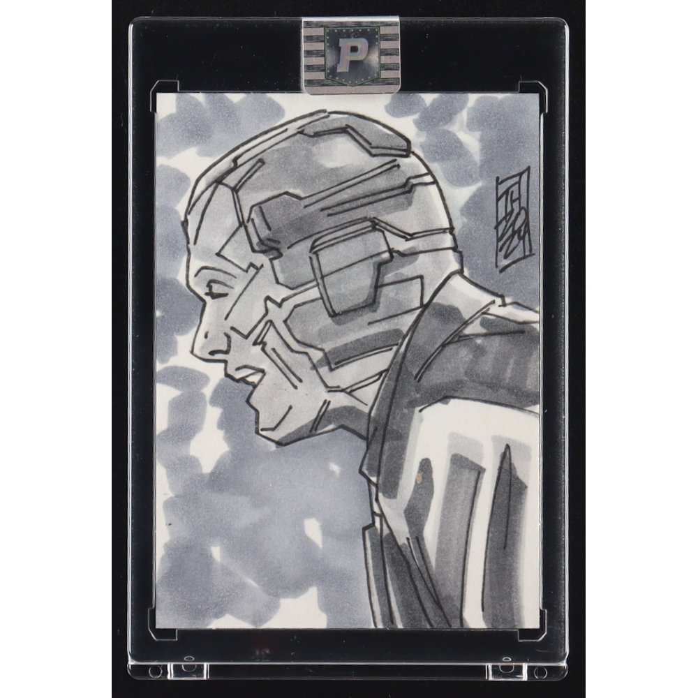 Vision | Marvel | Original Art Sketch Card by Tom Hodges (1/1 Original ...