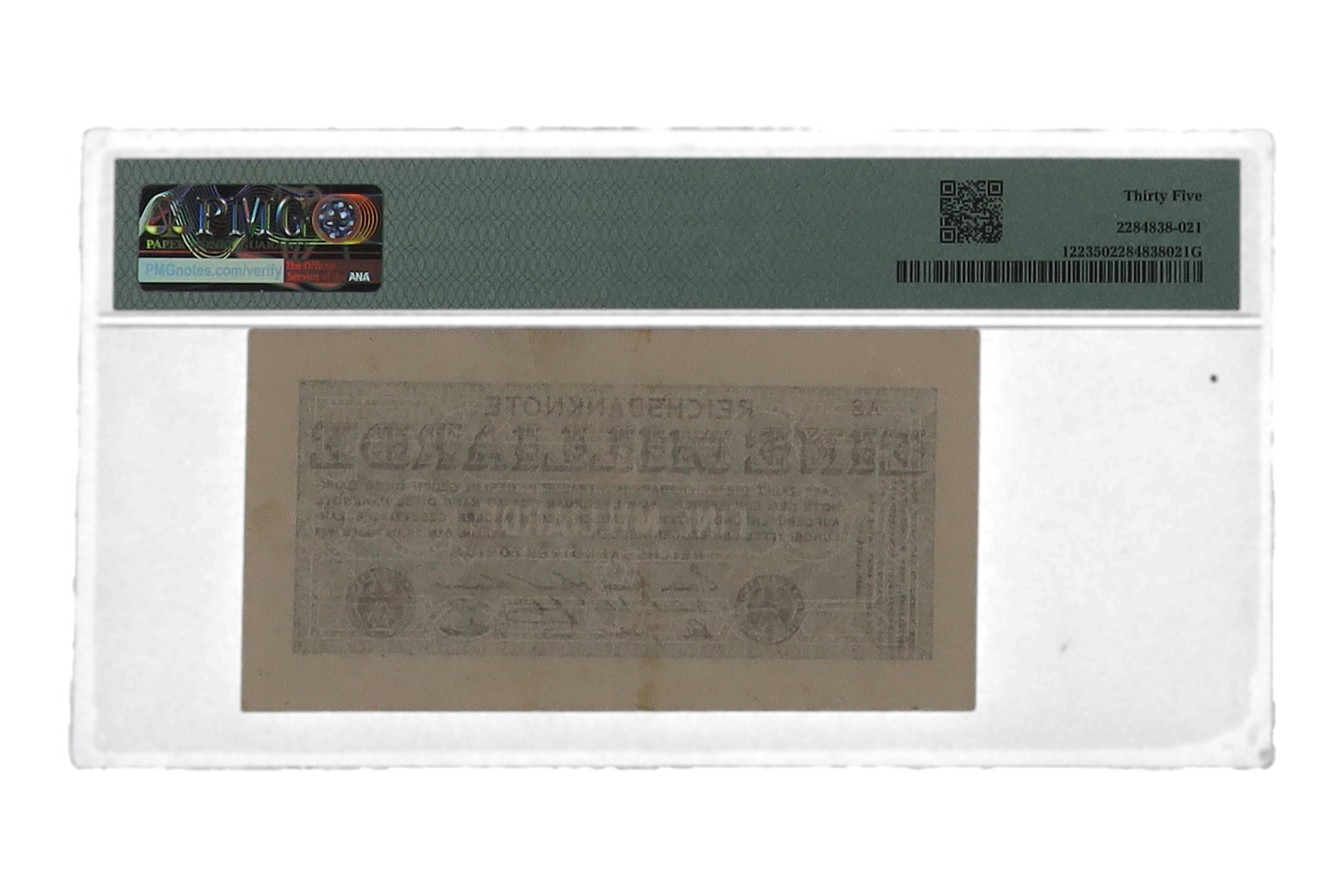 1923 Germany, Republic Treasury Note - 1,000,000 Mark Reichsbanknote ...