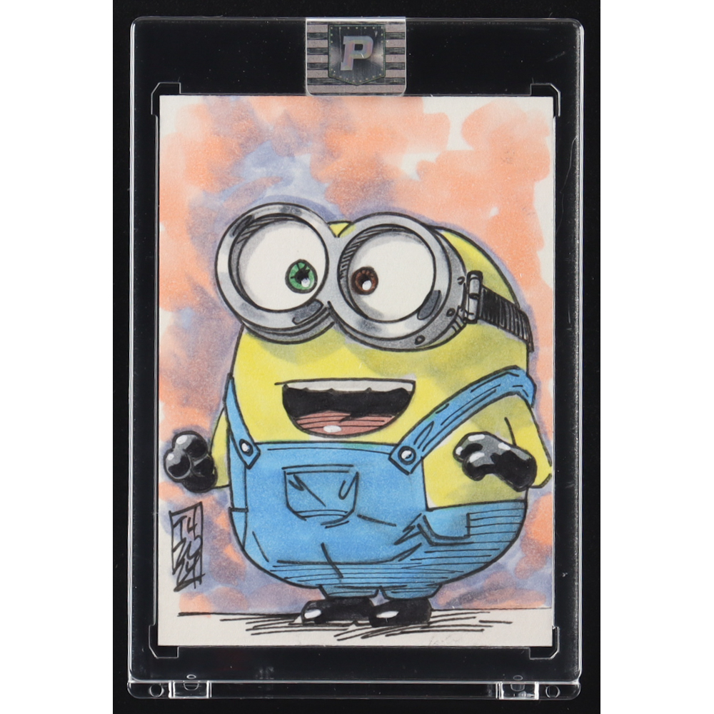 Minion | Despicable Me | Original Art Sketch Card by Tom Hodges (1/1 ...