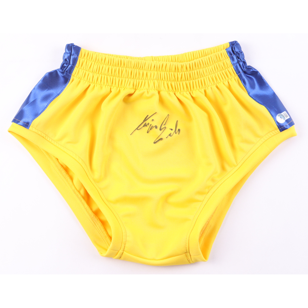 Kevin Von Erich Signed Wrestling Trunks (Beckett) | Pristine Auction