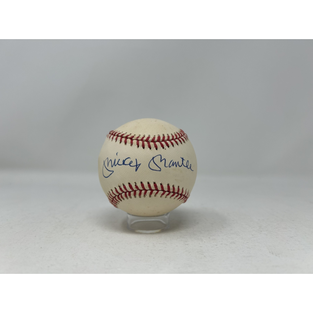 Mickey Mantle Signed Baseball (PSA) | Pristine Auction