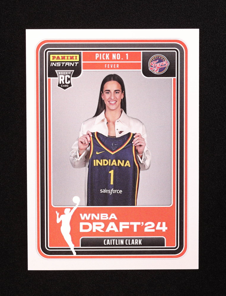 Caitlin Clark 2024 Panini Instant WNBA Draft Night #1 RC | Pristine Auction
