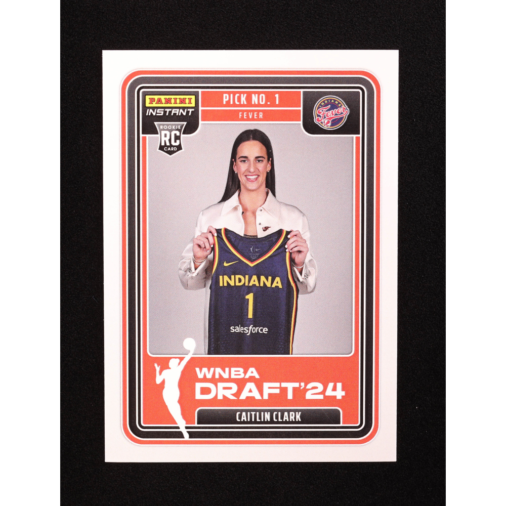 Caitlin Clark 2024 Panini Instant WNBA Draft Night #1 RC | Pristine Auction