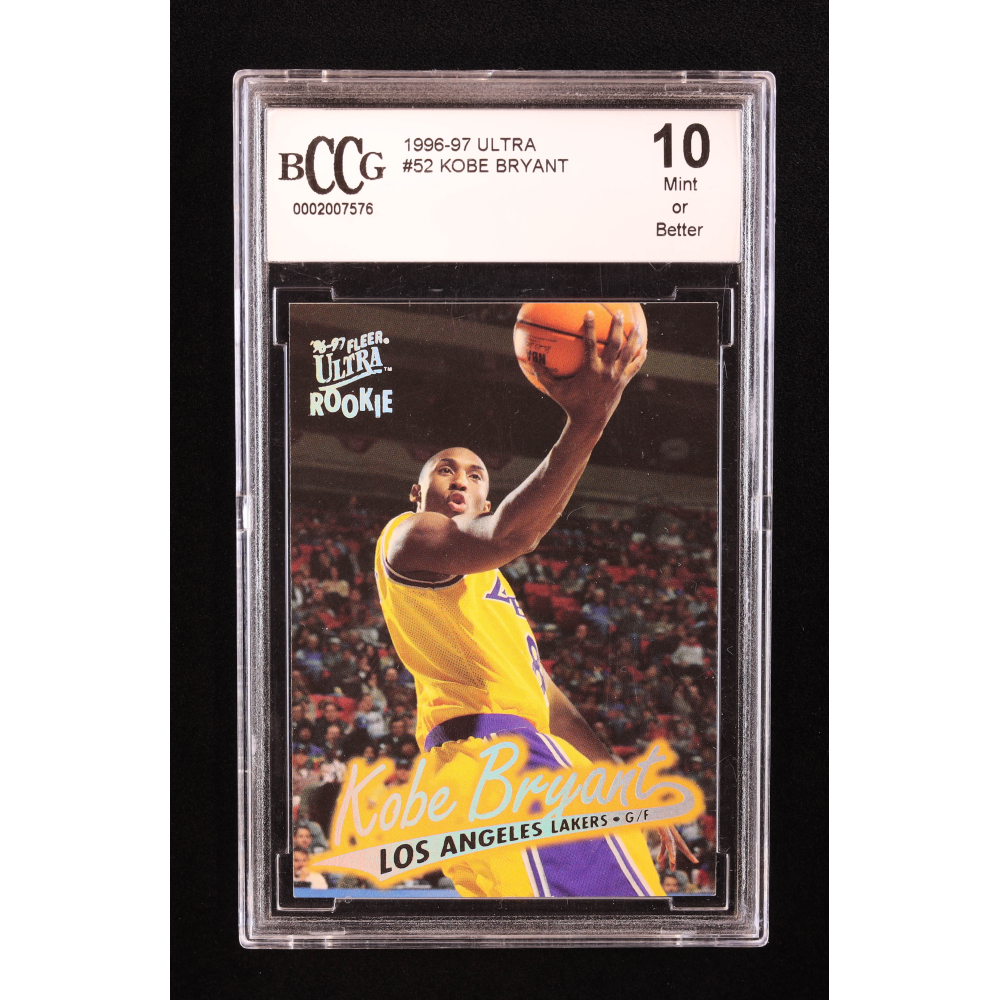 Kobe Bryant 1996-97 Ultra #52 RC (BCCG 10) | Pristine Auction