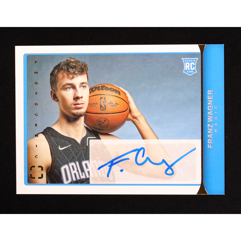 Franz Wagner 2021-22 Panini PhotoGenic Rookie Autographs #40 RC ...