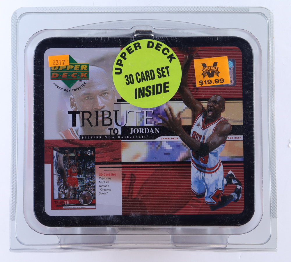 Michael Jordan 1998-99 Upper Deck Lunch Box Tributes Set with (30 ...