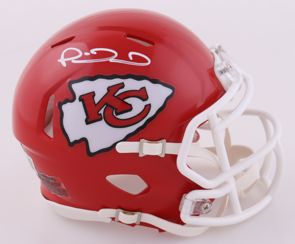 Patrick Mahomes Signed Chiefs / Super Bowl LVII Champions Logo Speed ...