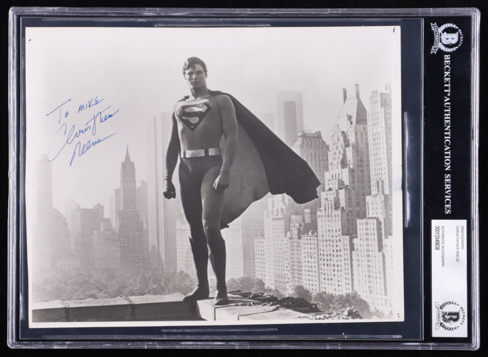 Christopher Reeve Signed "Superman" 8x10 Photo (BAS) | Pristine Auction