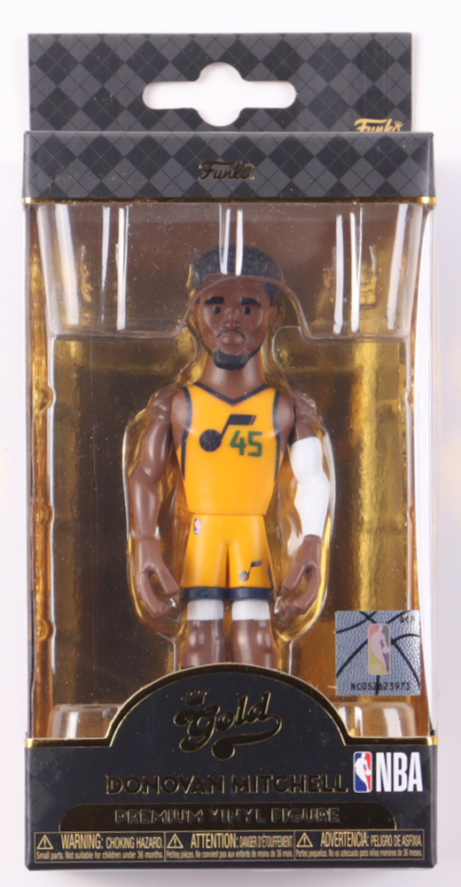 Donovan Mitchell Gold Funko Pop! Vinyl Figure | Pristine Auction