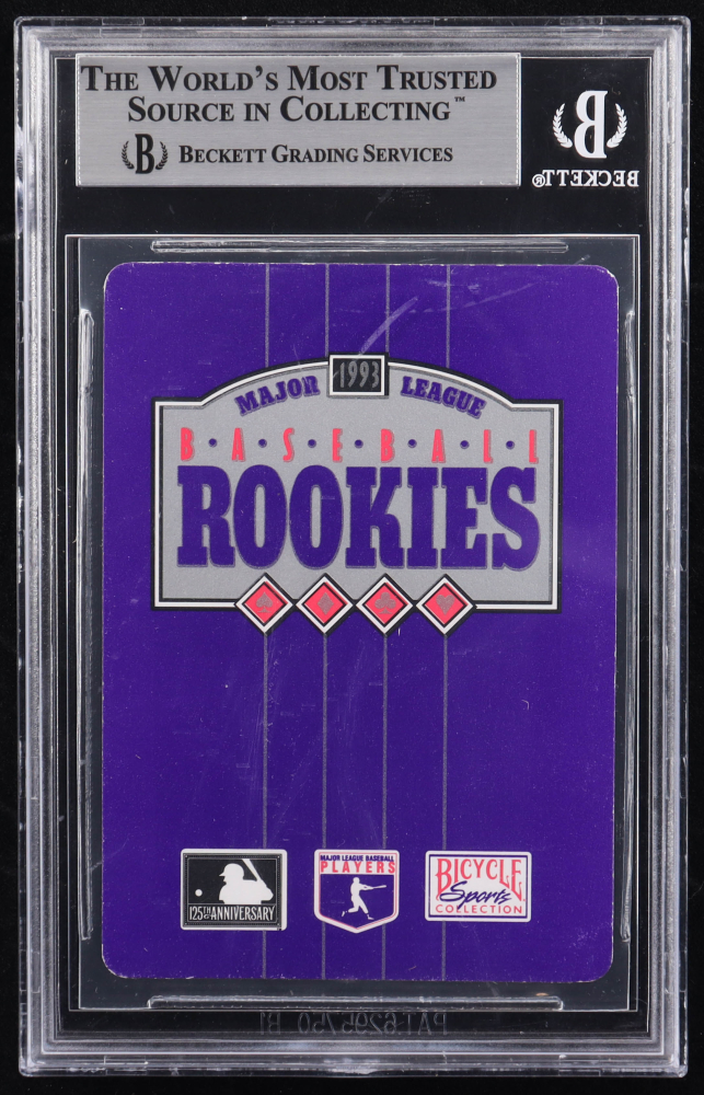 Pedro Martinez Signed Playing Card (BGS) | Pristine Auction