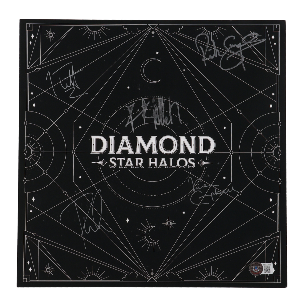 Def Leppard Signed "Diamond Star Halos" 12x12 Album Flat With Rick ...