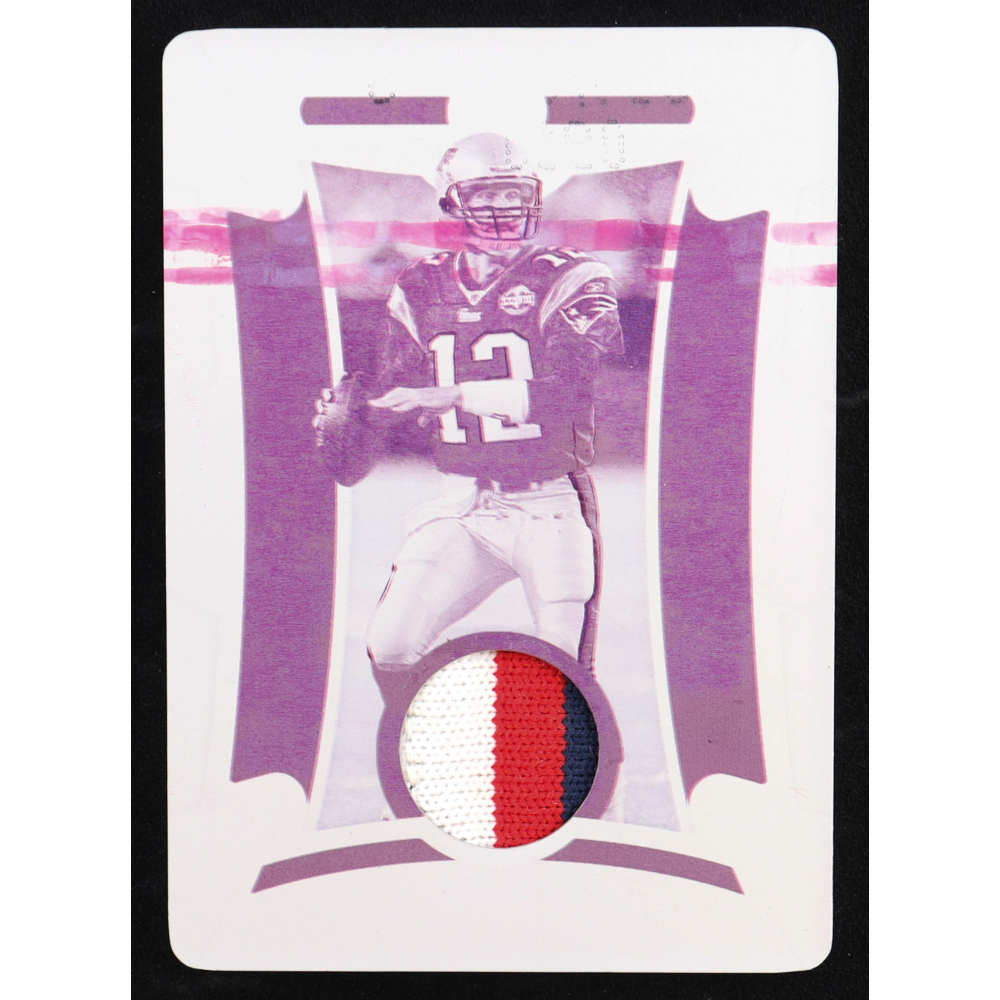 Tom Brady 2022 Panini National Treasures Century Materials Printing ...