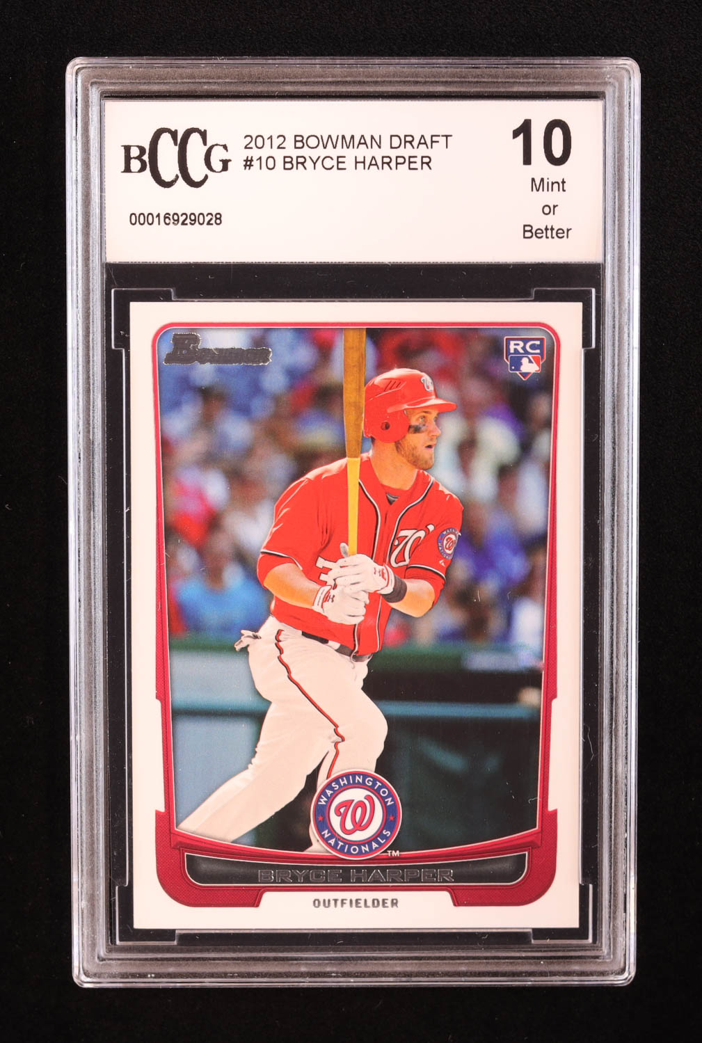 Bryce Harper 2012 Bowman Draft #10 RC (BCCG 10) | Pristine Auction