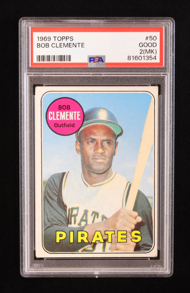 Roberto Clemente 1969 Topps #50 (PSA 2) (MK) | Pristine Auction