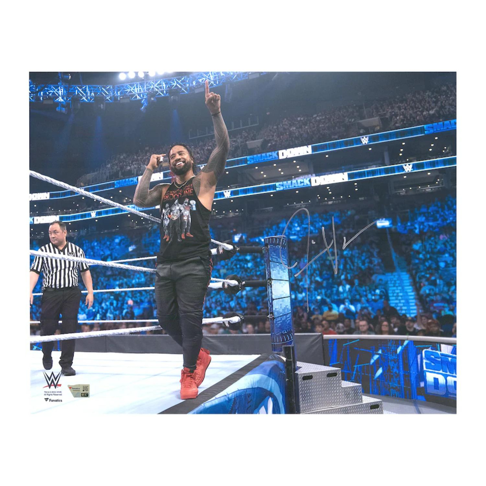 Jimmy Uso Signed WWE 16x20 Photo (Fanatics) | Pristine Auction
