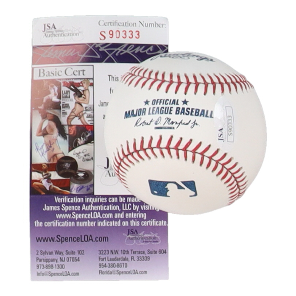 Cal Ripken Jr. Signed OML Hall of Fame Logo Baseball (JSA) | Pristine ...