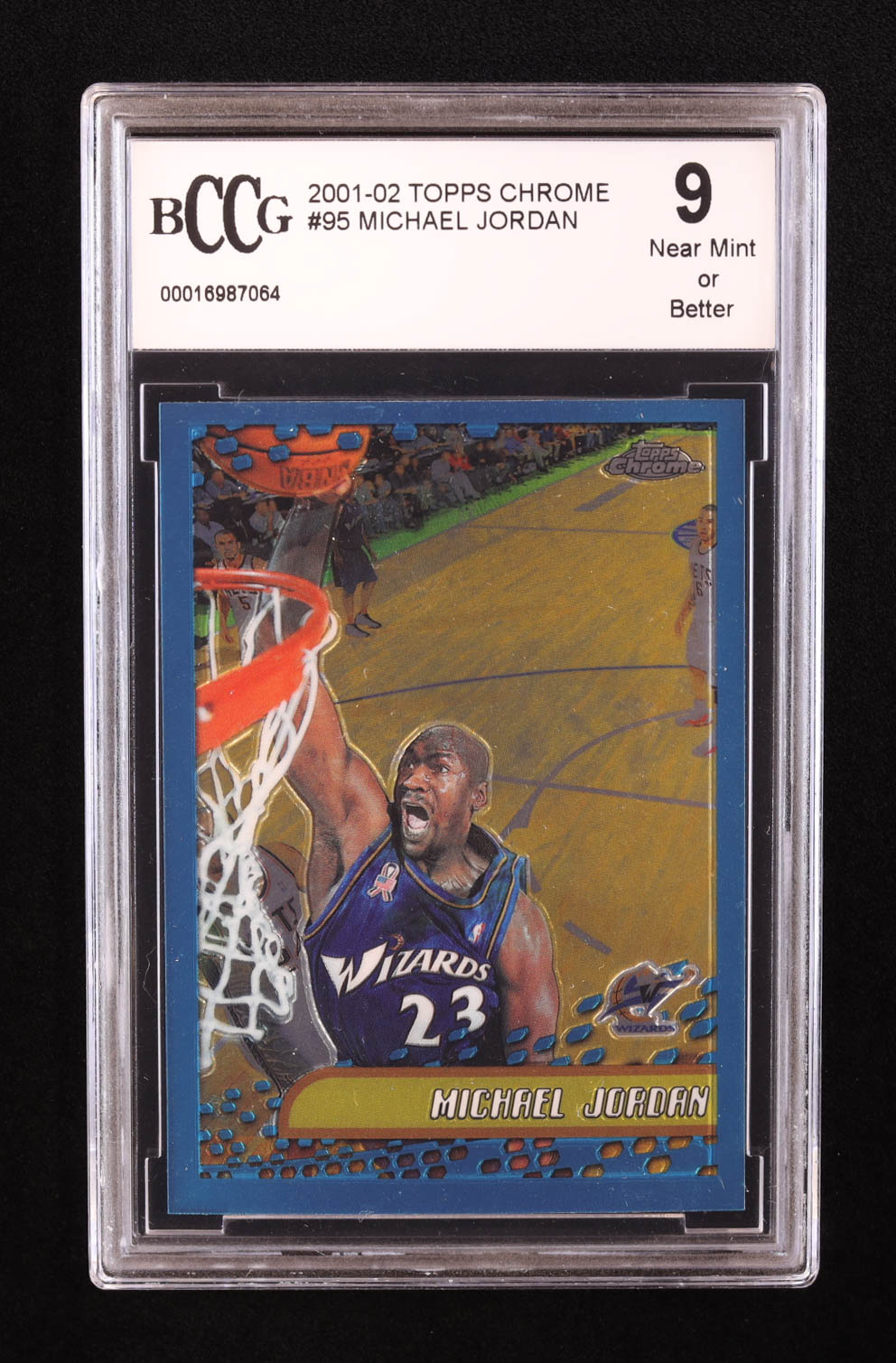 Michael Jordan 2001-02 Topps Chrome #95 (BCCG 9) | Pristine Auction