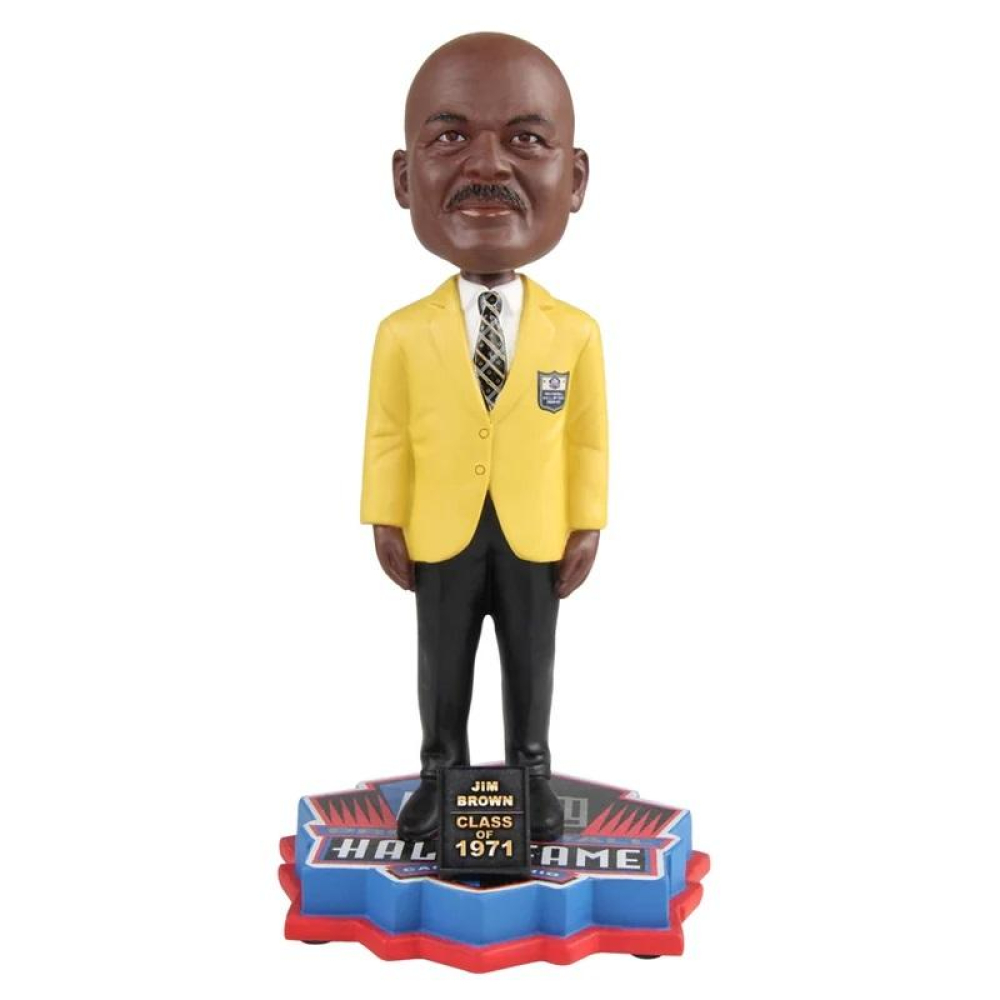 Jim Brown LE Pro Football Hall Of Fame Bobblehead | Pristine Auction