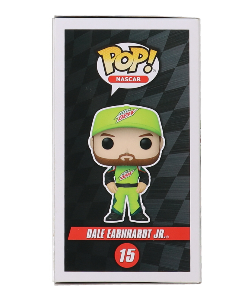 Dale Earnhardt Jr. Signed NASCAR #15 Funko Pop! Vinyl Figure (Beckett ...
