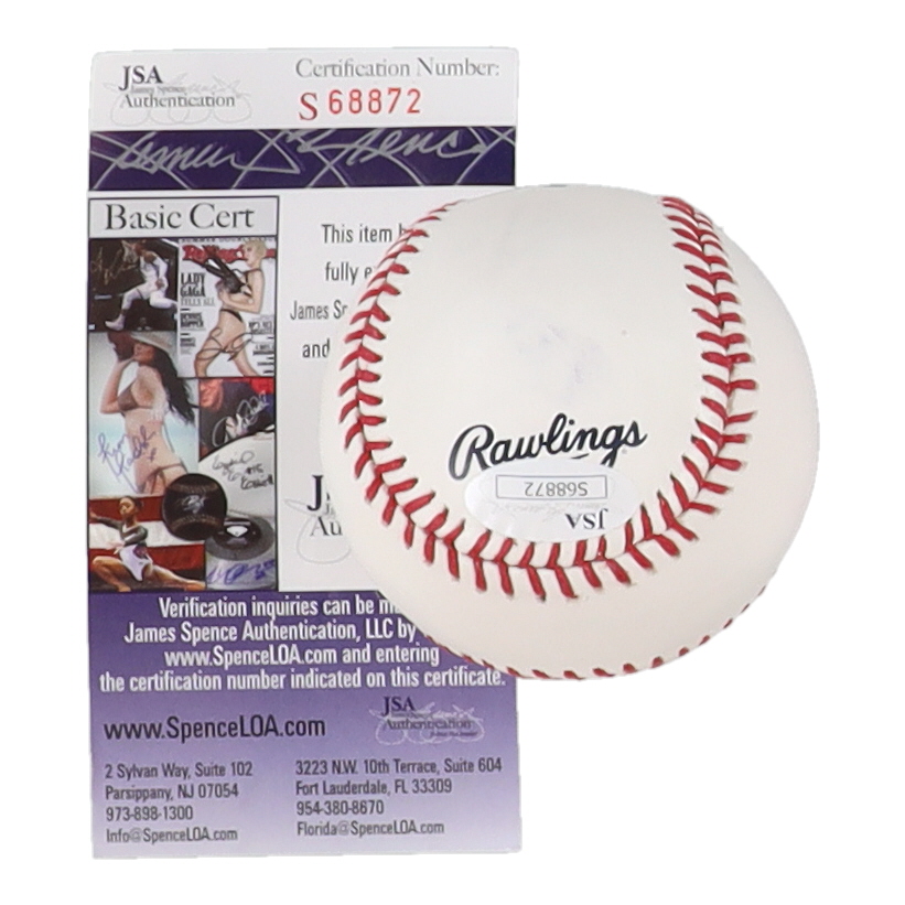 Cal Ripken Jr. Signed OML Hall of Fame Logo Baseball (JSA) | Pristine ...