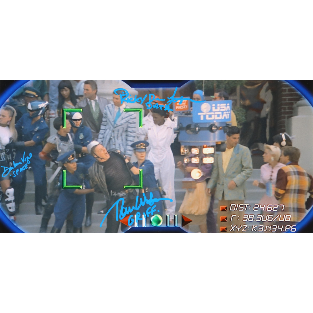 Darlene Vogel, Ricky Dean Logan & Tom Wilson Signed "Back to the Future ...