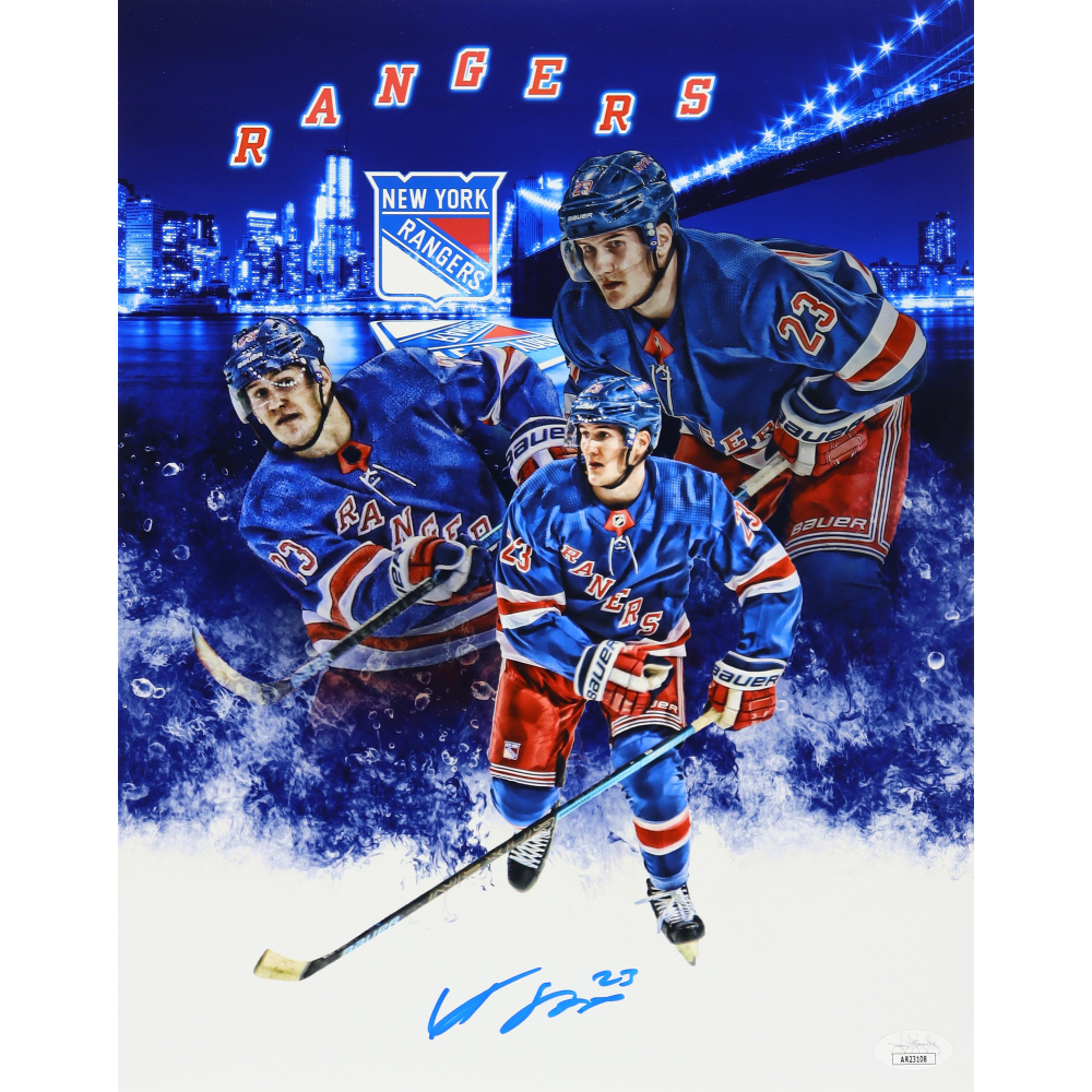 Adam Fox Signed Rangers 11x14 Photo (JSA) | Pristine Auction