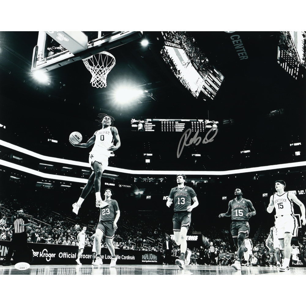 Rob Dillingham Signed Kentucky Wildcats 16x20 Photo (JSA) | Pristine ...