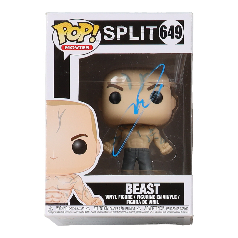 James McAvoy Signed "Split" #649 Beast Funko Pop! Vinyl Figure (Beckett) | Pristine Auction
