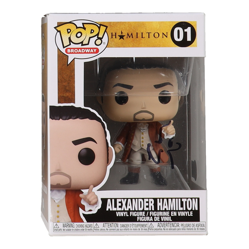 Lin-Manuel Miranda Signed "Hamilton" #01 Alexander Hamilton Funko Pop ...