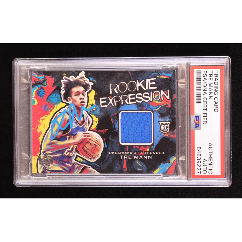 Tre Mann Signed 2021-22 Court Kings Rookie Expression Materials #REMTRE ...